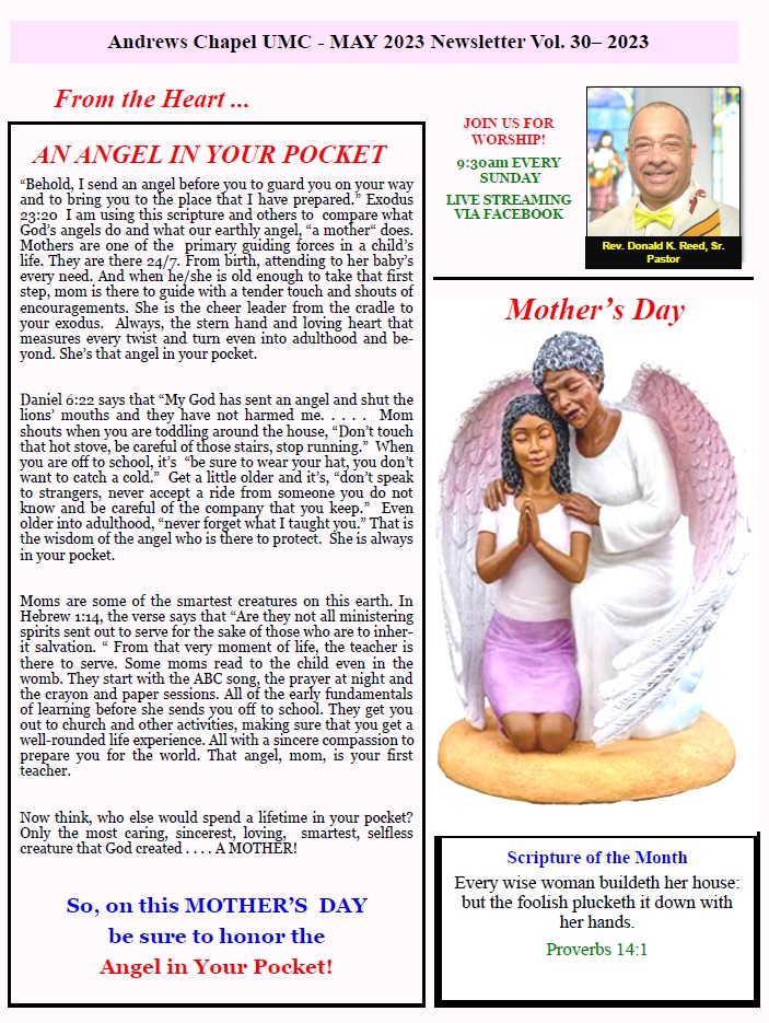 Church News – Andrews Chapel UMC
