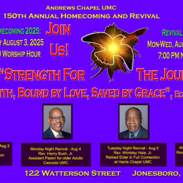 Andrews Chapel UMC – Open Minds! Open Hearts!